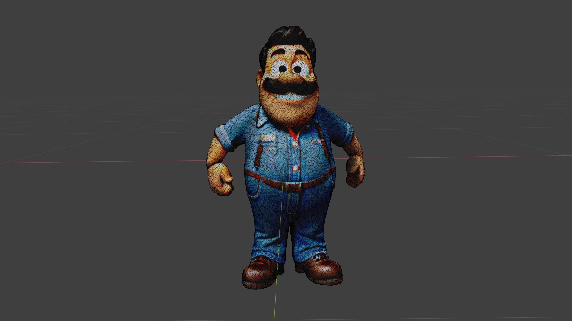 3D Model Plumber Worker - TurboSquid 2129915