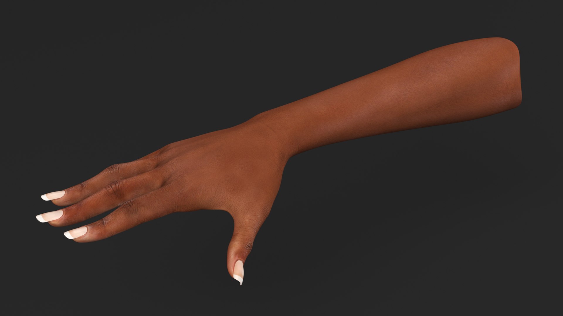 African Woman Hand Rigged for Cinema 4D 3D model - TurboSquid 2177634