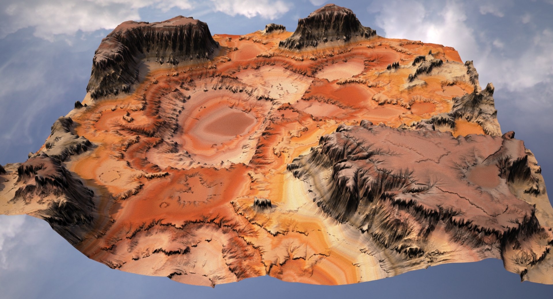 3d Terrain Model