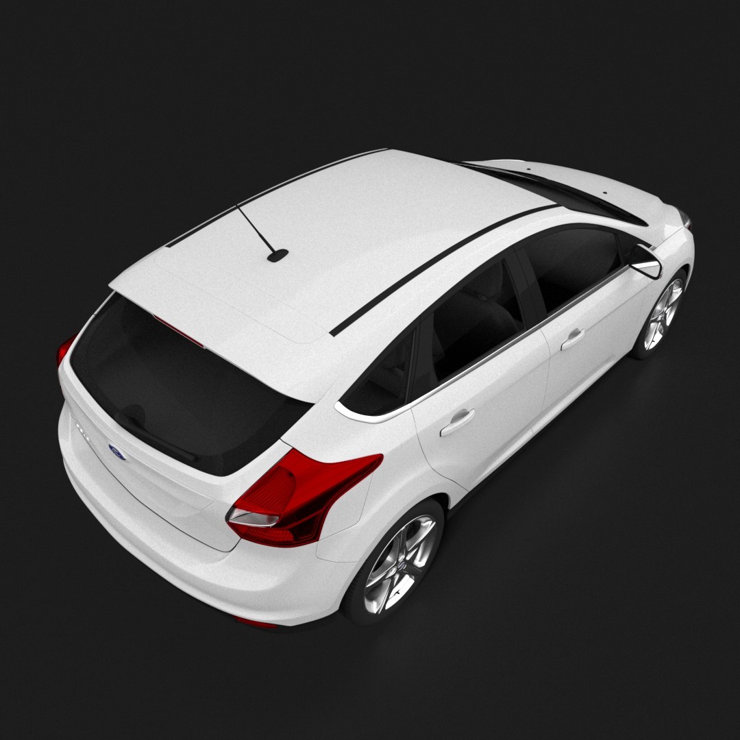 Ford Focus 3D - TurboSquid 2336115