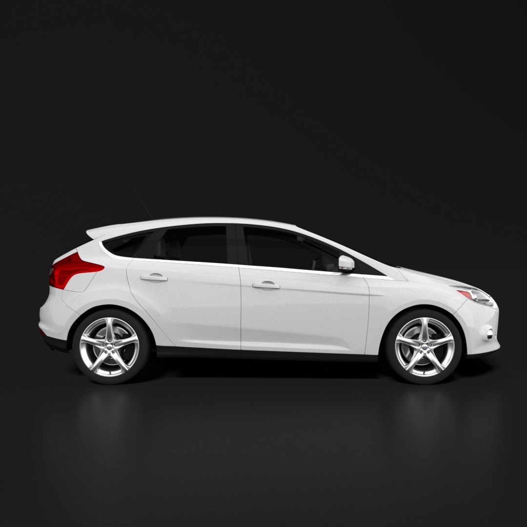 Ford Focus 3D - TurboSquid 2336115