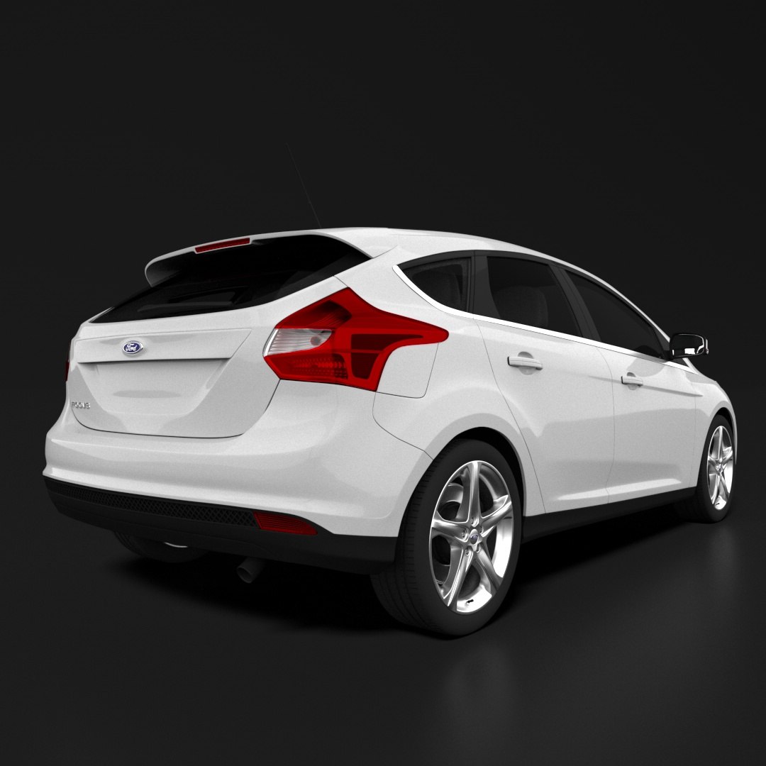 Ford Focus 3D - TurboSquid 2336115