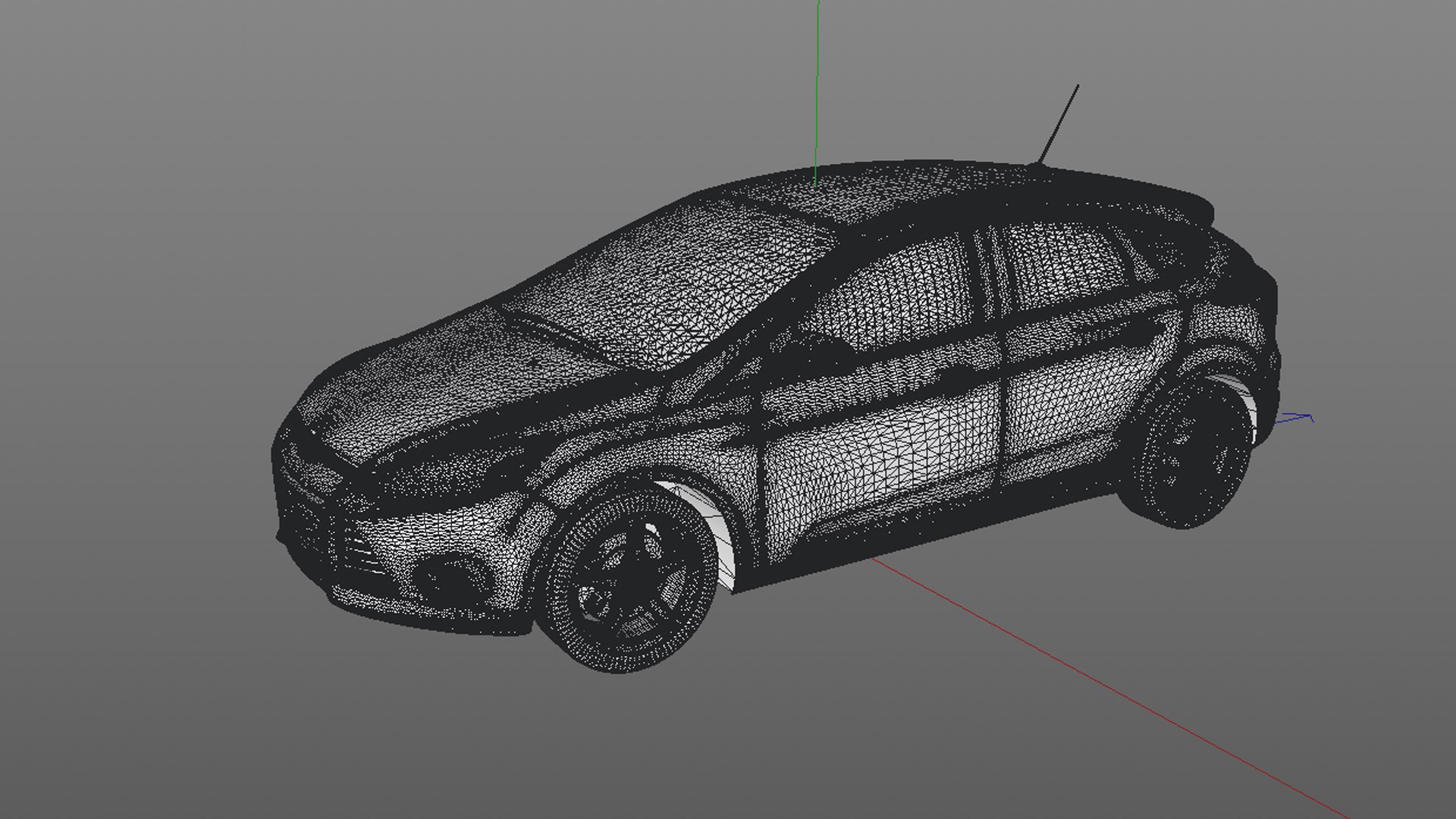 Ford Focus 3D - TurboSquid 2336115