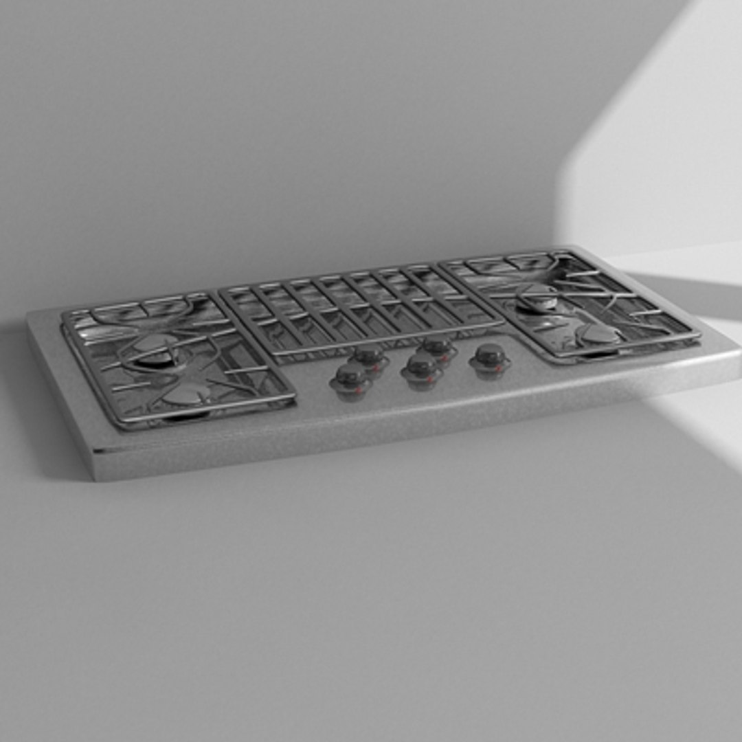 3d model cooktop