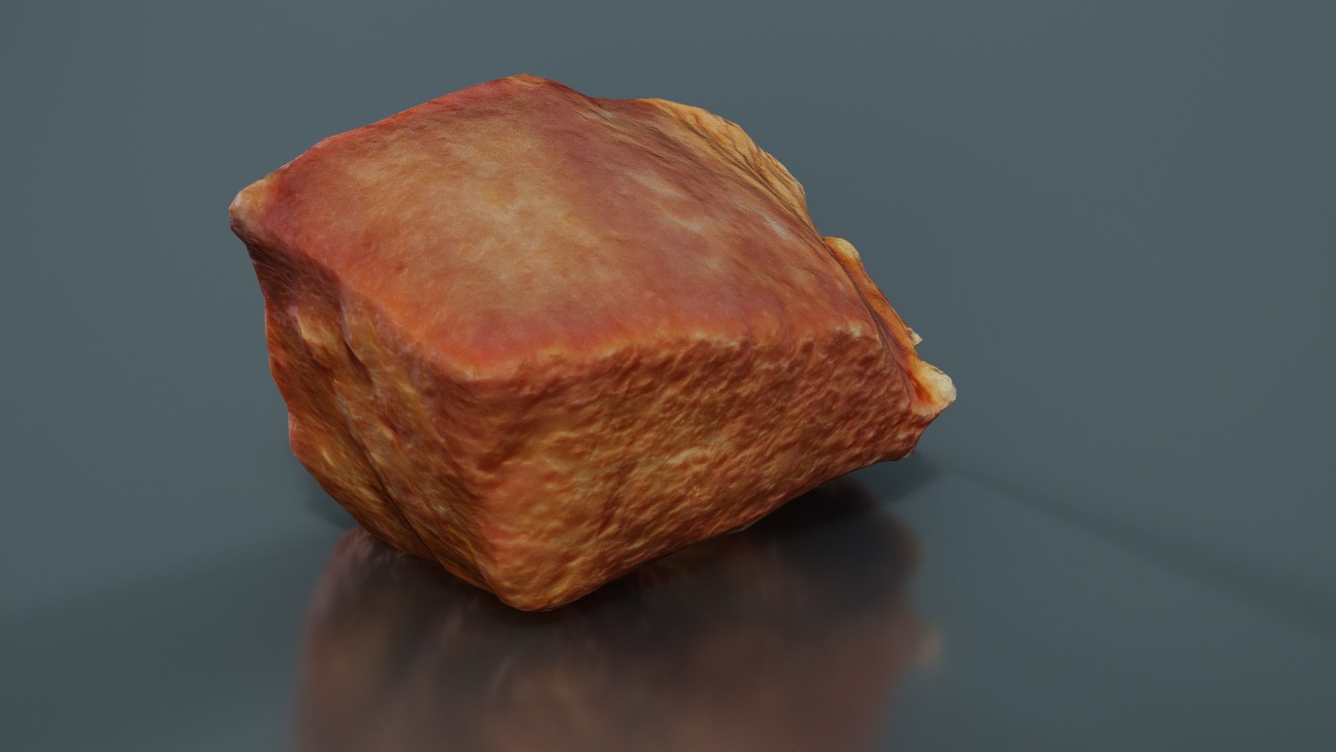 3D Red Veiny Meat Fondue 1 Remastered - TurboSquid 2362301