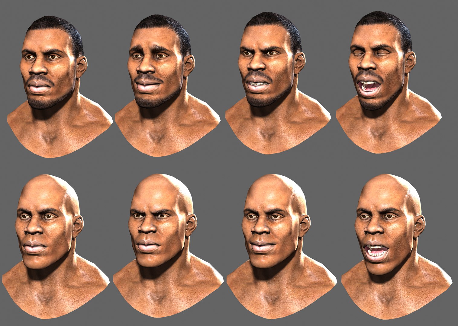 Morph Target Head Ma