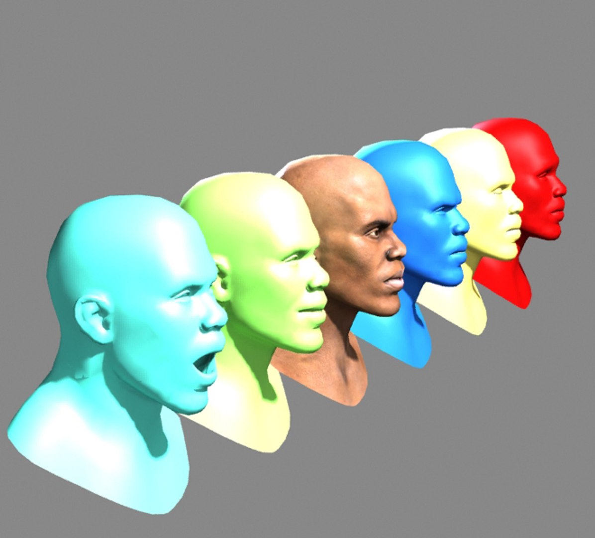 Morph Target Head Ma