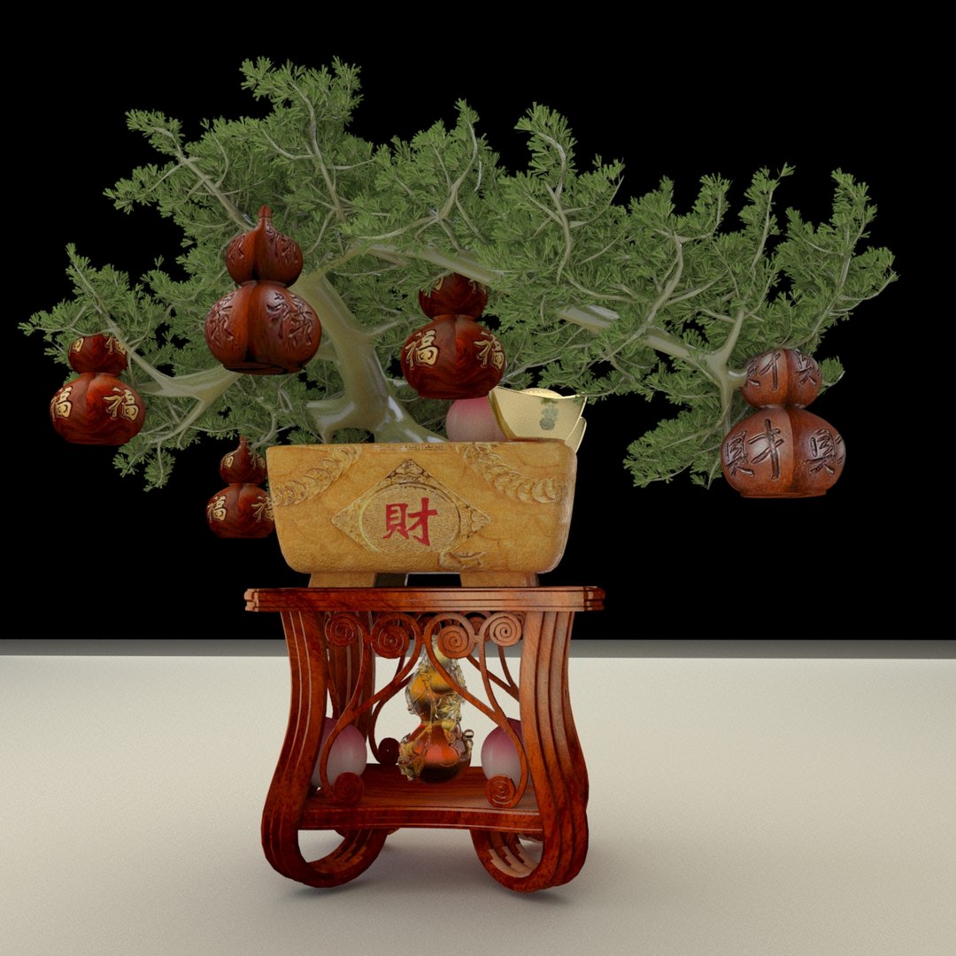 Chinese Gold Ingot Gourd 3D - TurboSquid 1565637
