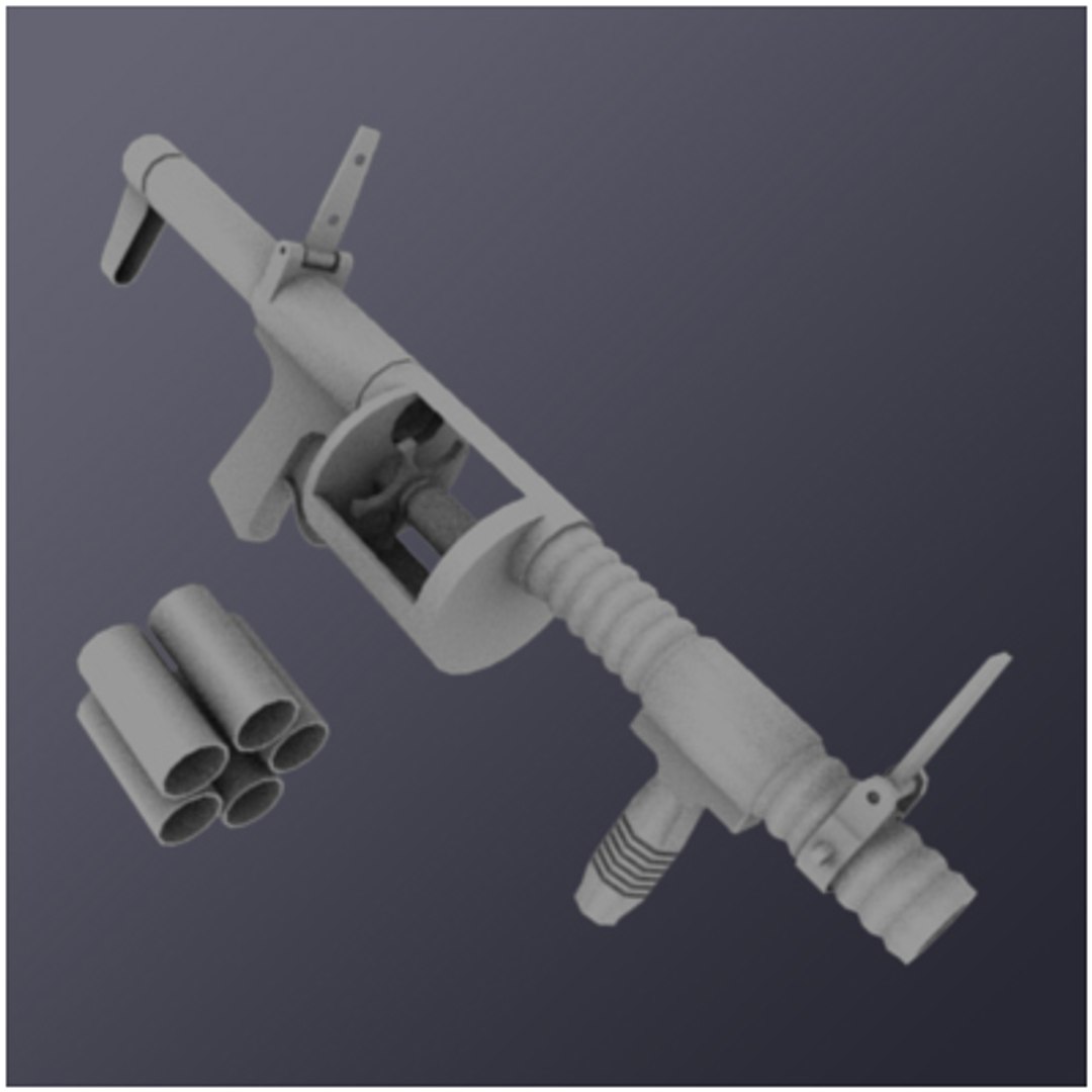 Arwin Launcher 3d Model