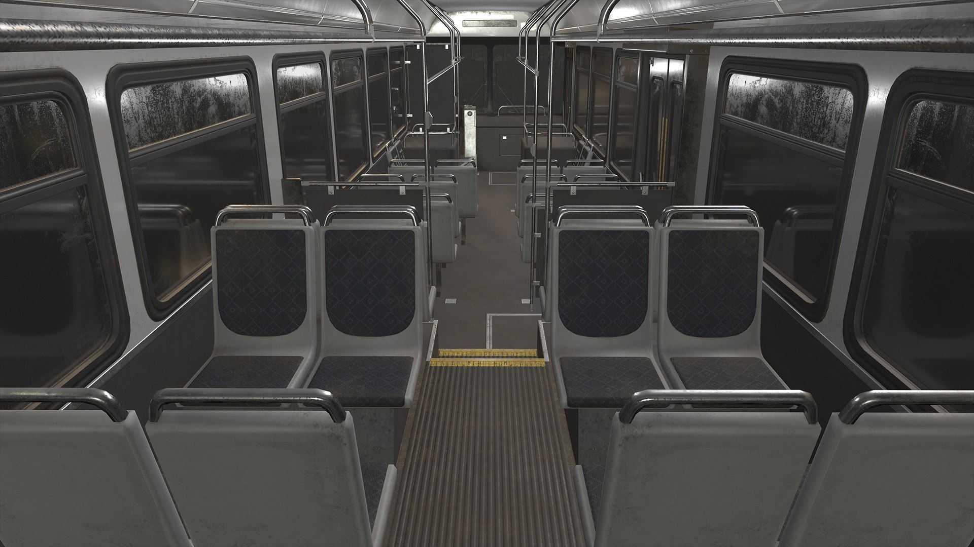 3D City Bus V2 - Low Poly - TurboSquid 2134510