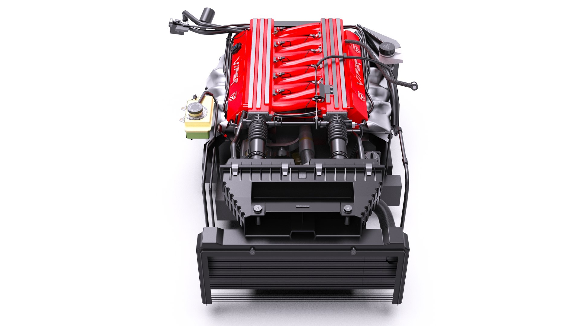 Dodge Viper V10 Engine 3D Model - TurboSquid 2417655
