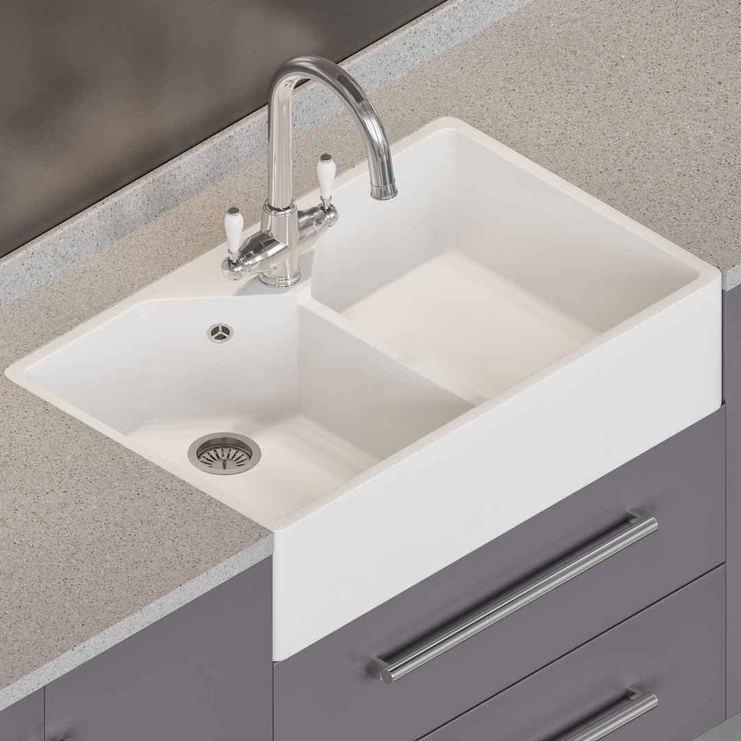 Blanco Villae Set And Blanco Vicus Twin Lever 3D Model - TurboSquid 2187499