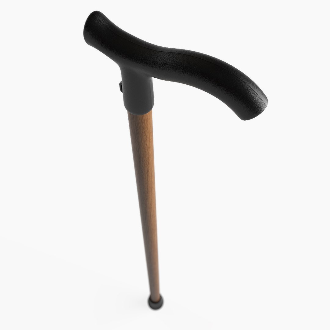 3D Model Walking Cane - TurboSquid 1228982