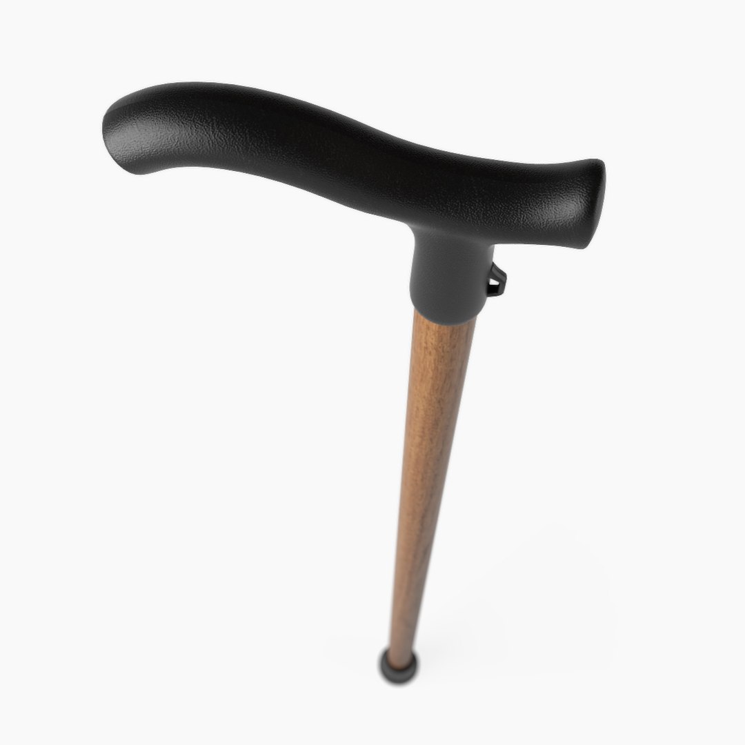 3D Model Walking Cane - TurboSquid 1228982