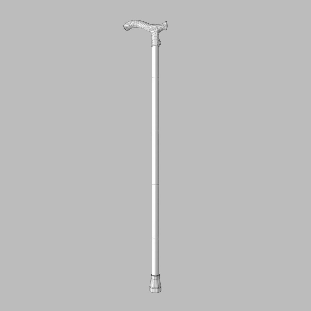 3D Model Walking Cane - TurboSquid 1228982