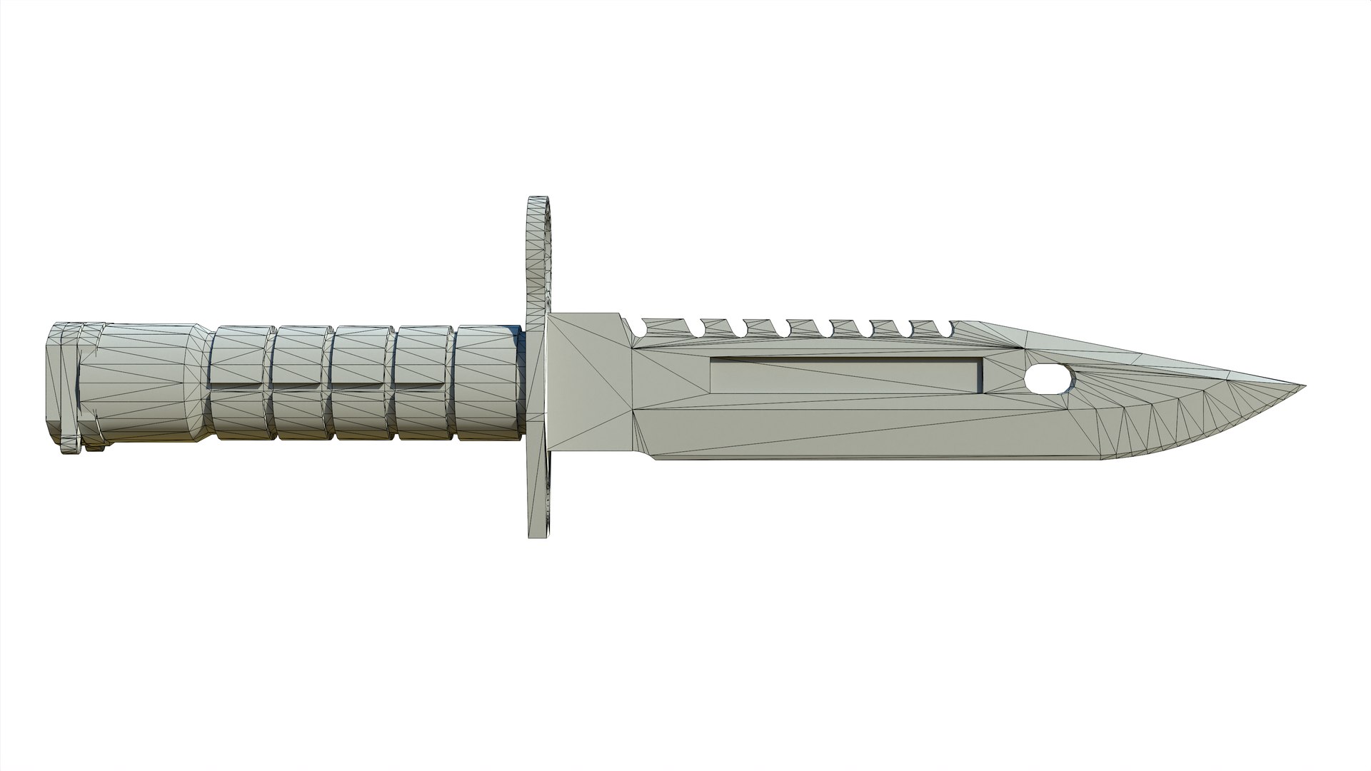 3D M9 Bayonet Tactical Knife Model - TurboSquid 2119753