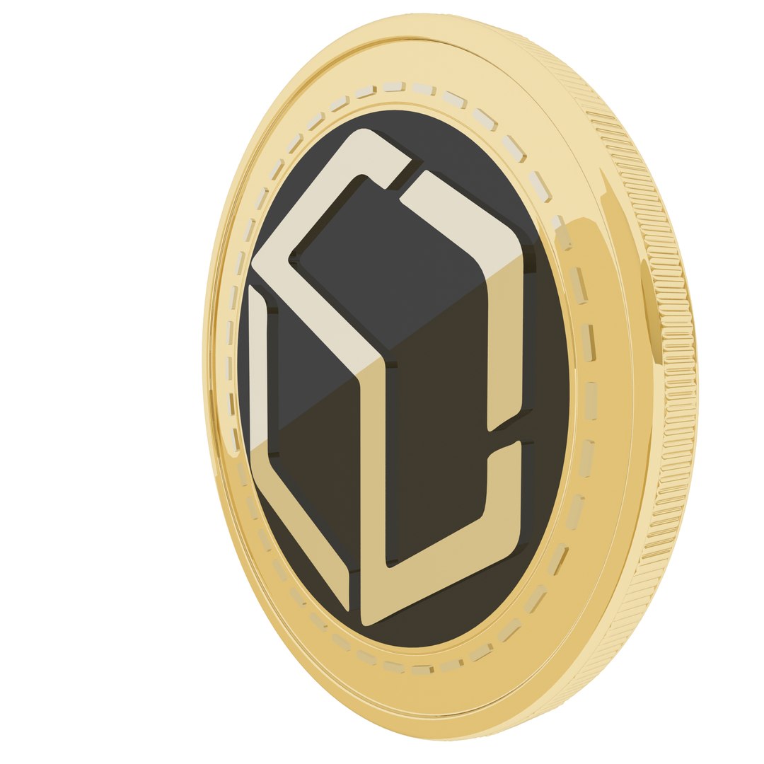 Blox Cryptocurrency Gold Coin 3D - TurboSquid 1783300
