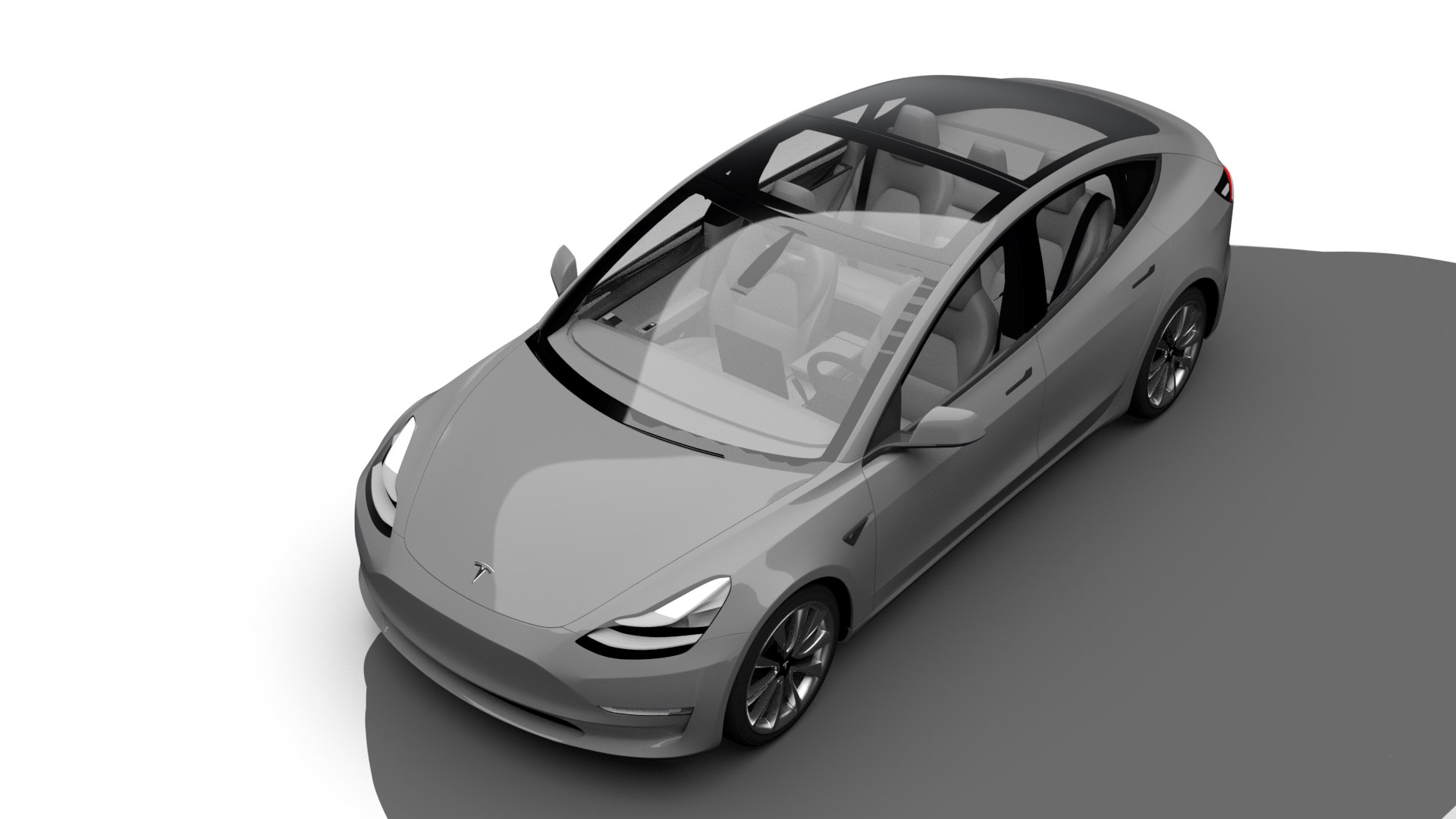 3D TESLA MODEL 3 - TurboSquid 2154959