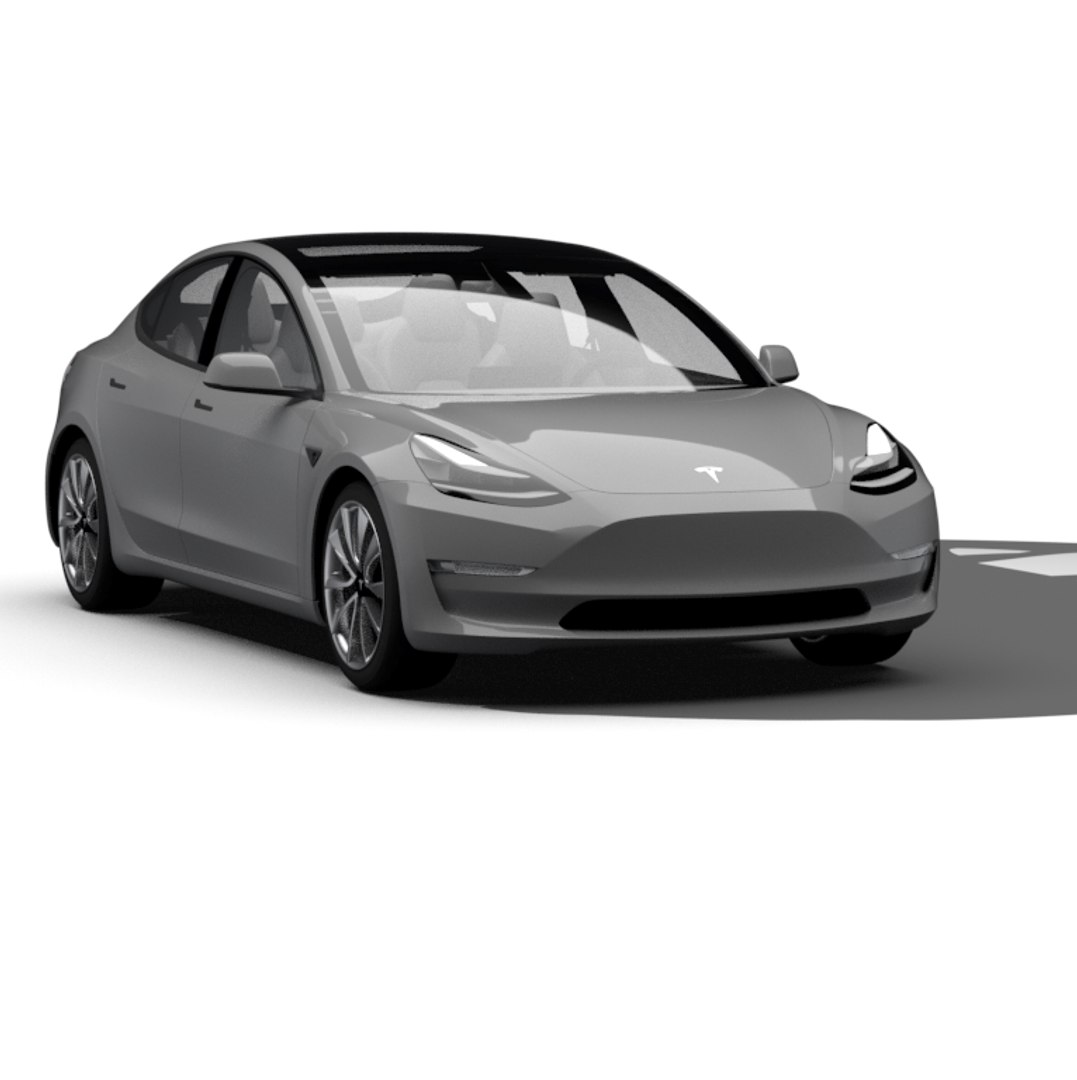3D TESLA MODEL 3 - TurboSquid 2154959