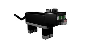 Free 3D Cat-Minecraft Models | TurboSquid