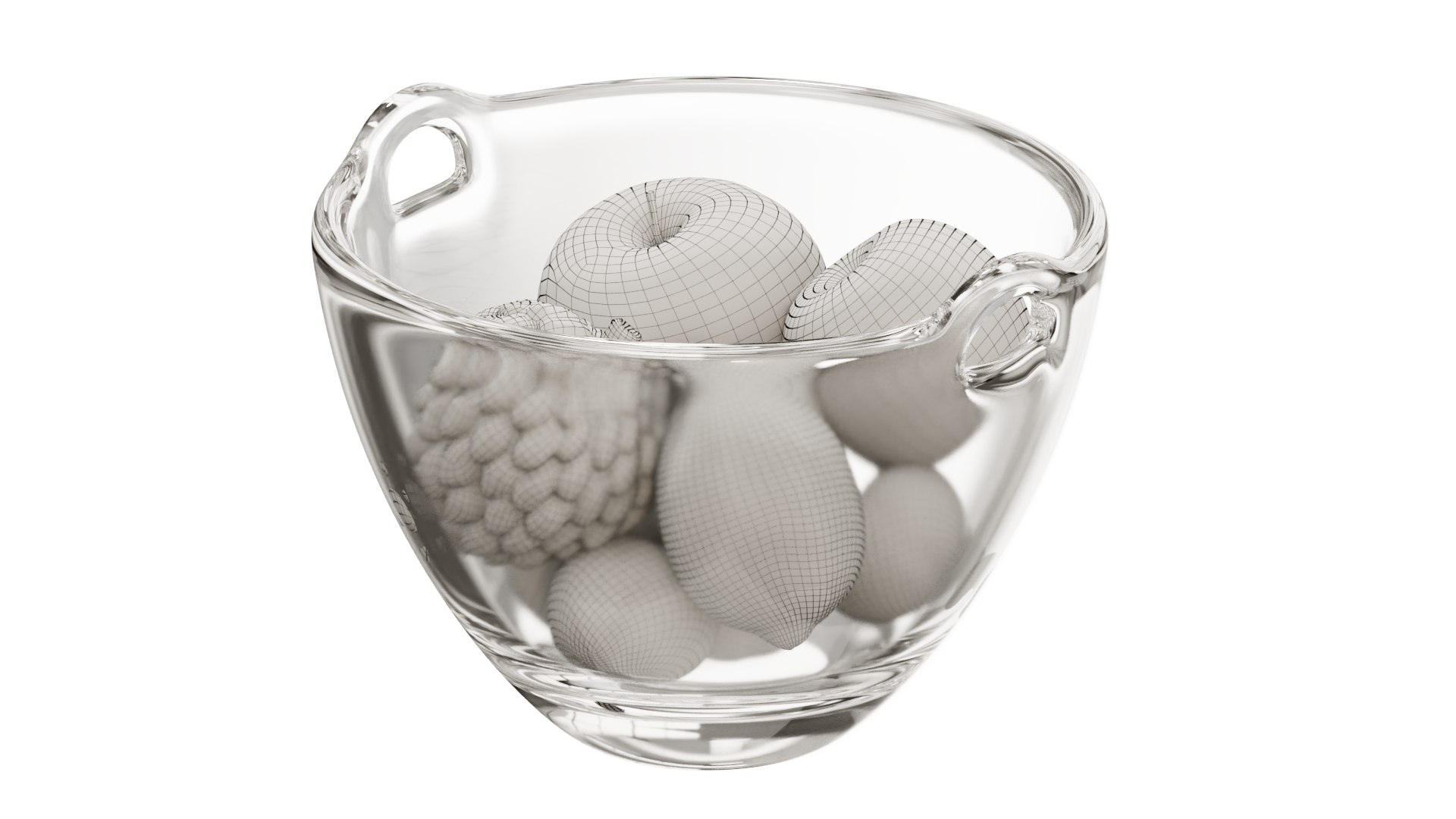 3D Model Ono Fruit Salad Bowl Set 03 - TurboSquid 1965465