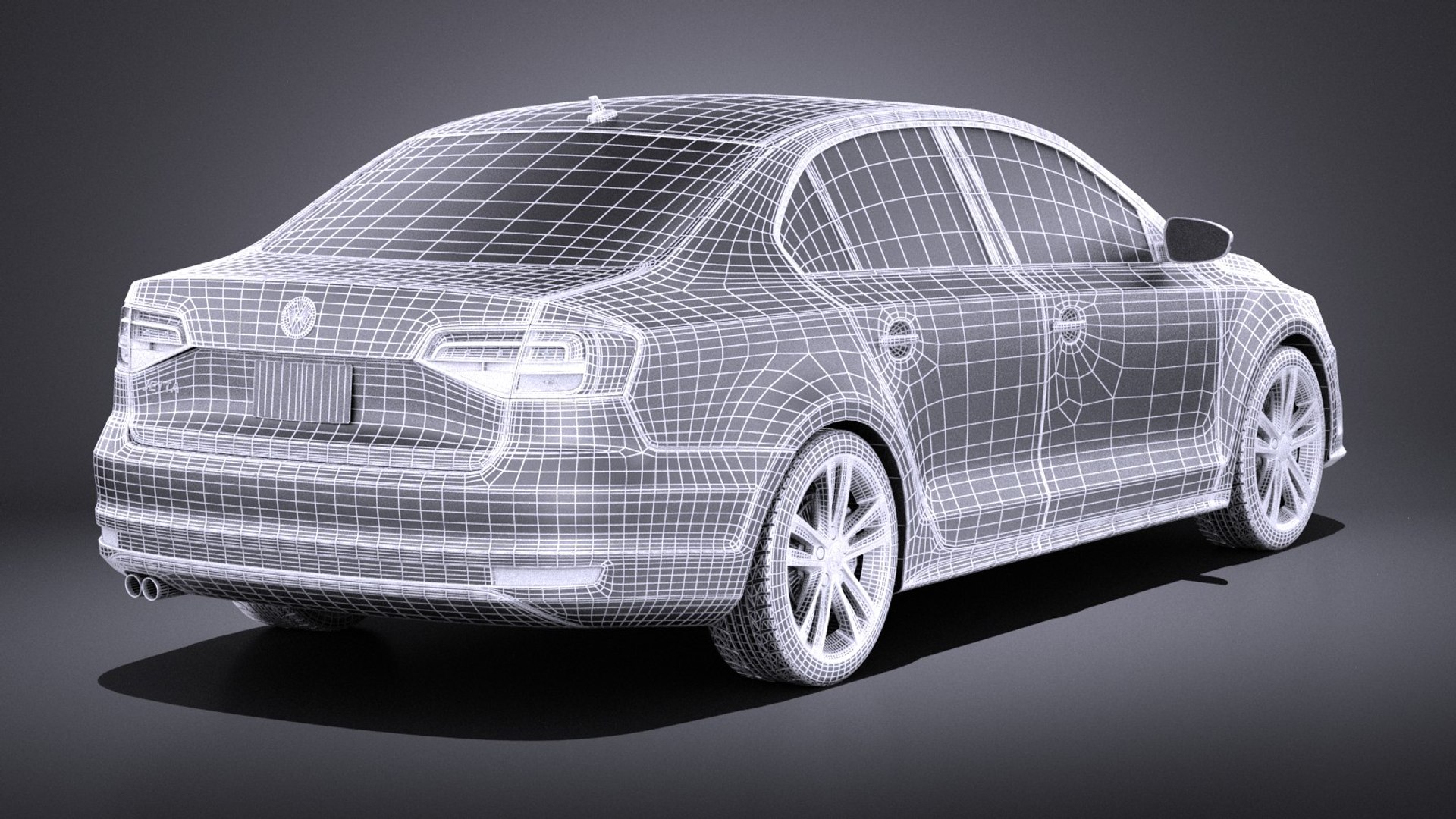 3D model 2015 volkswagen jetta - TurboSquid 1288191