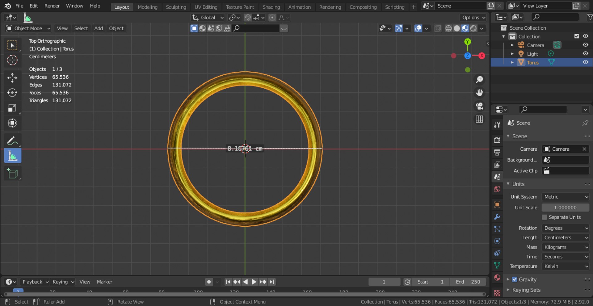 3D model Gold ring - TurboSquid 1917543