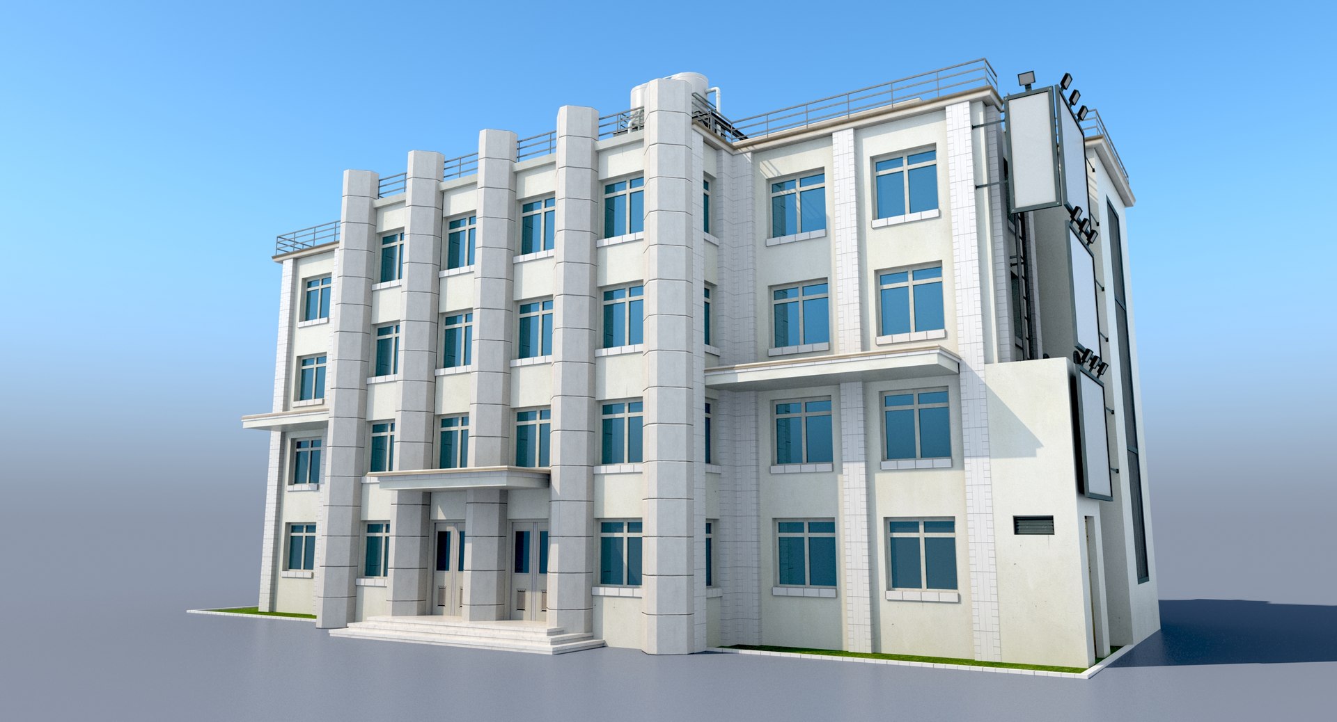 Building 2 3D Model - TurboSquid 1154790