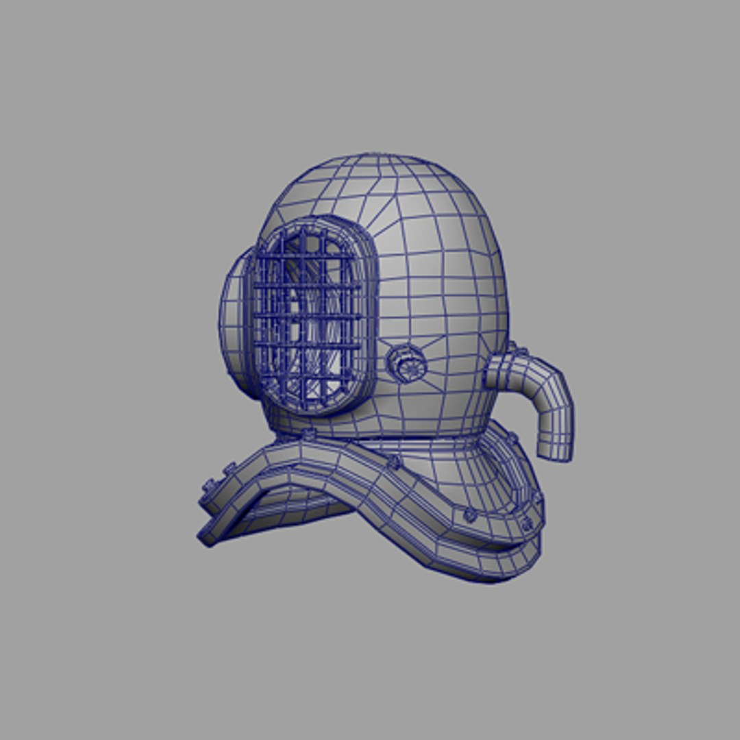 3d Deep Ocean Helm