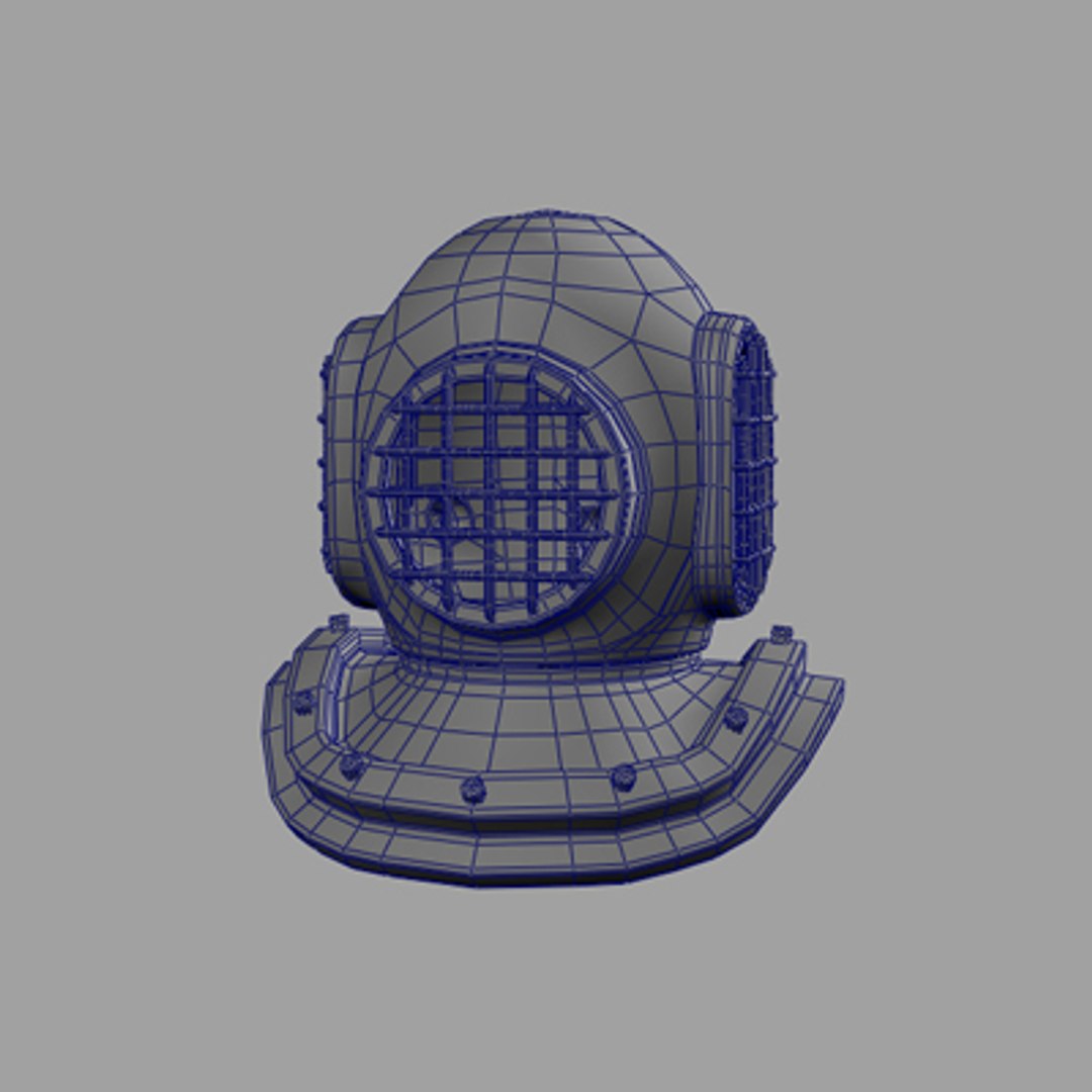 3d Deep Ocean Helm