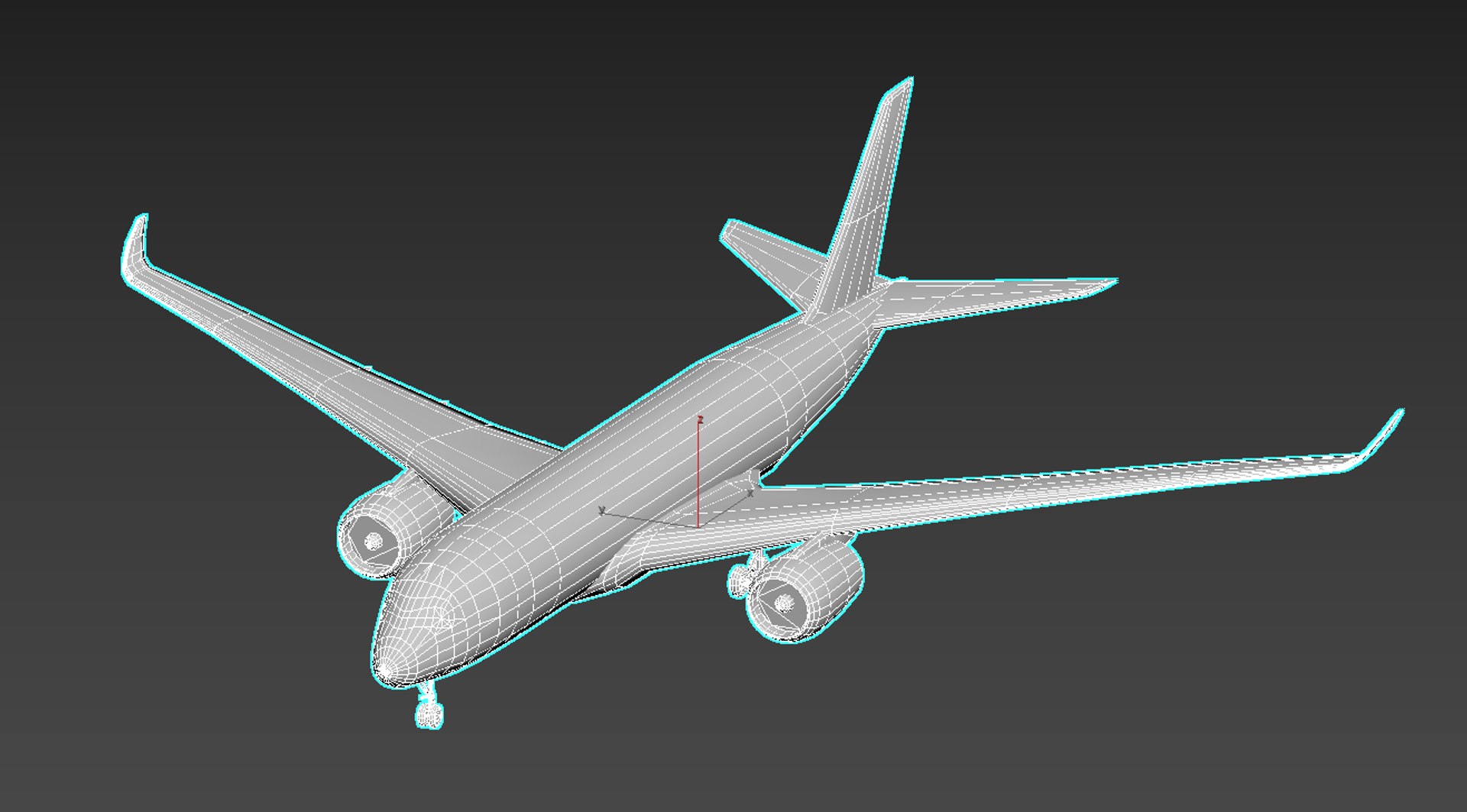 3D Airbus A350 - TurboSquid 1362985