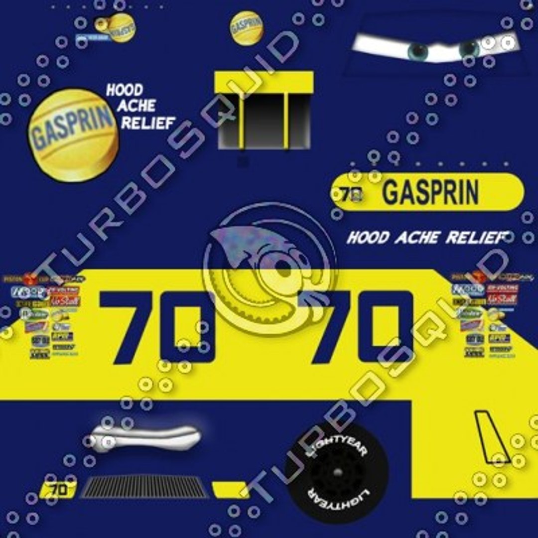 Gasprin Car 3d Model