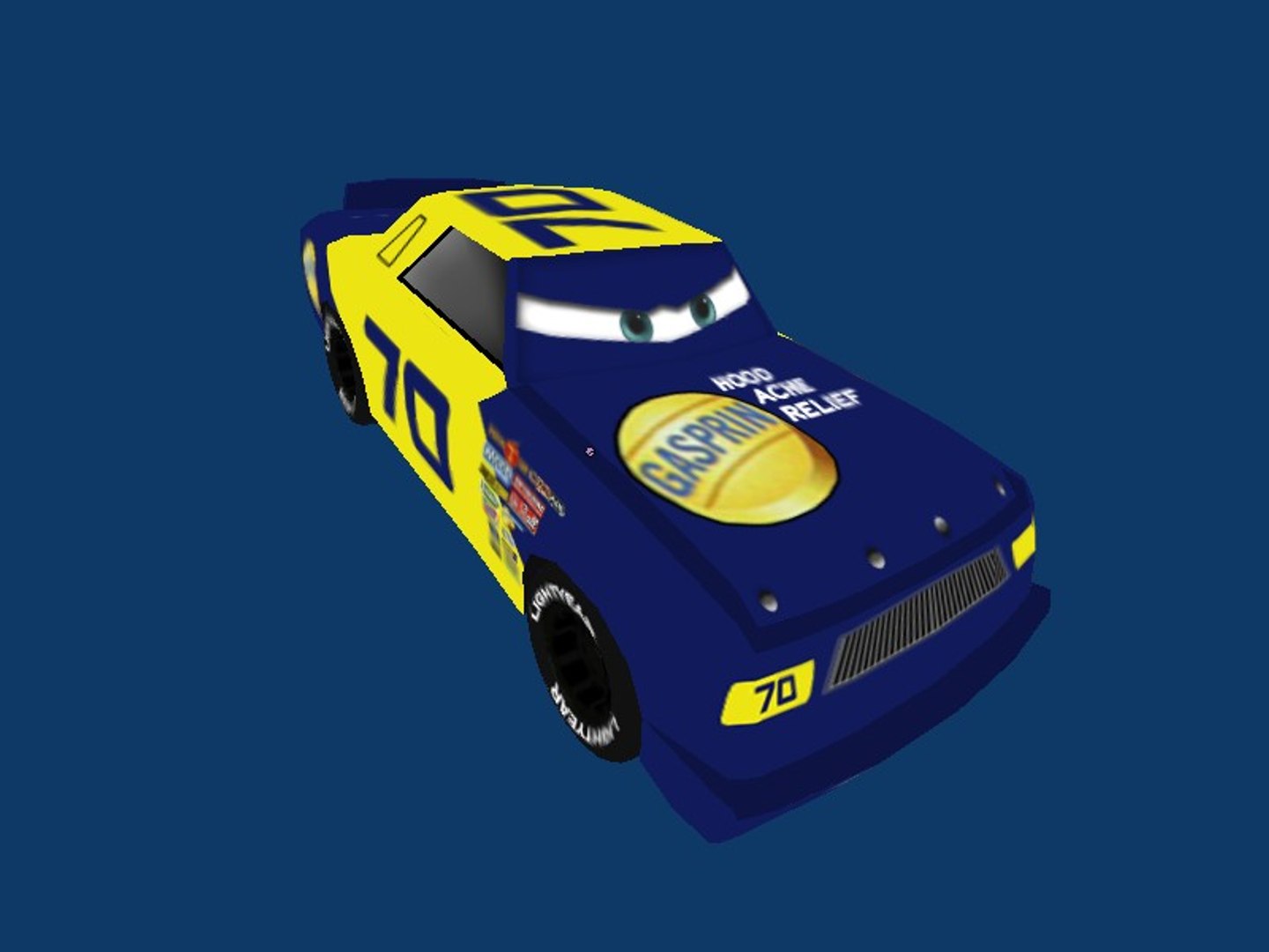 Gasprin Car 3d Model