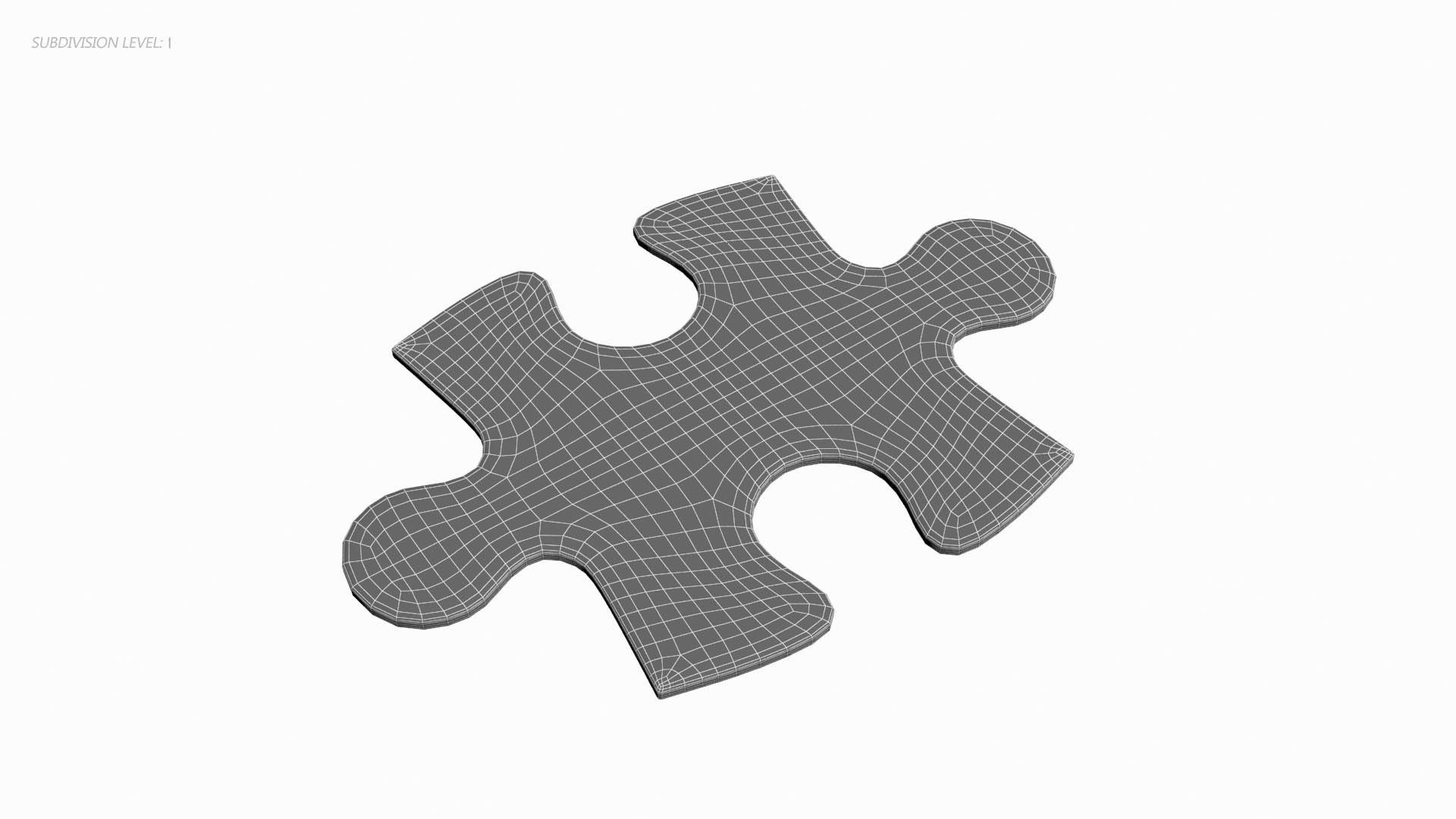 Puzzle Piece Model - TurboSquid 1561277