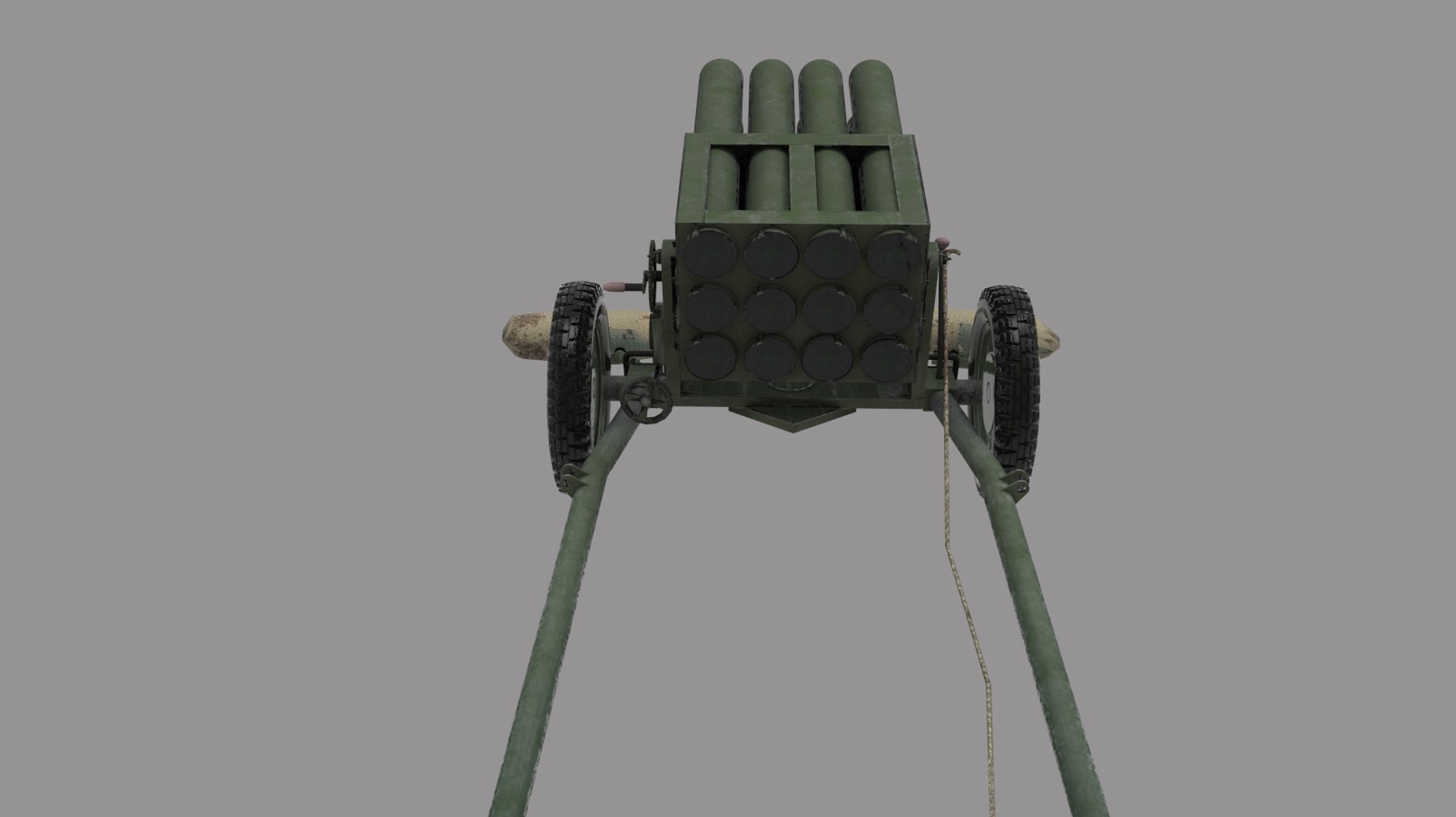 Type-63 107mm Mlrs 3d Model