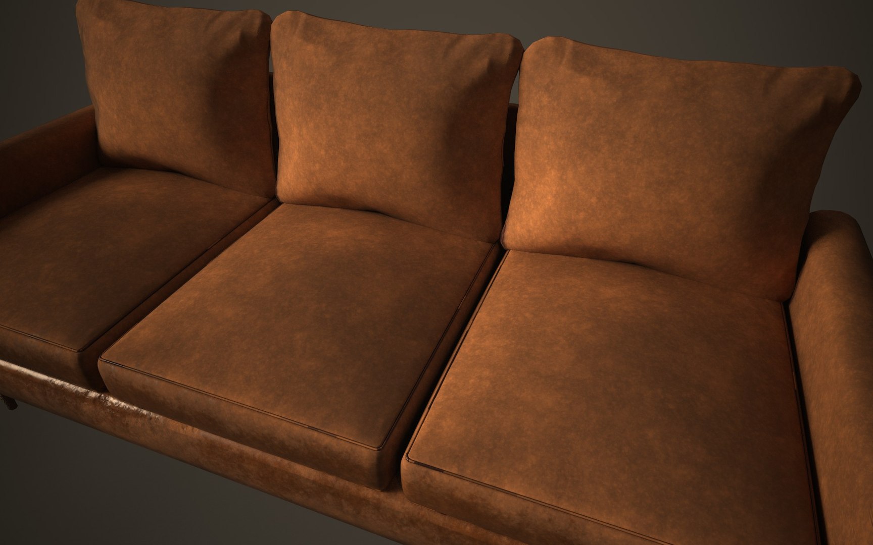 3D Model Leather Sofa - TurboSquid 1974050