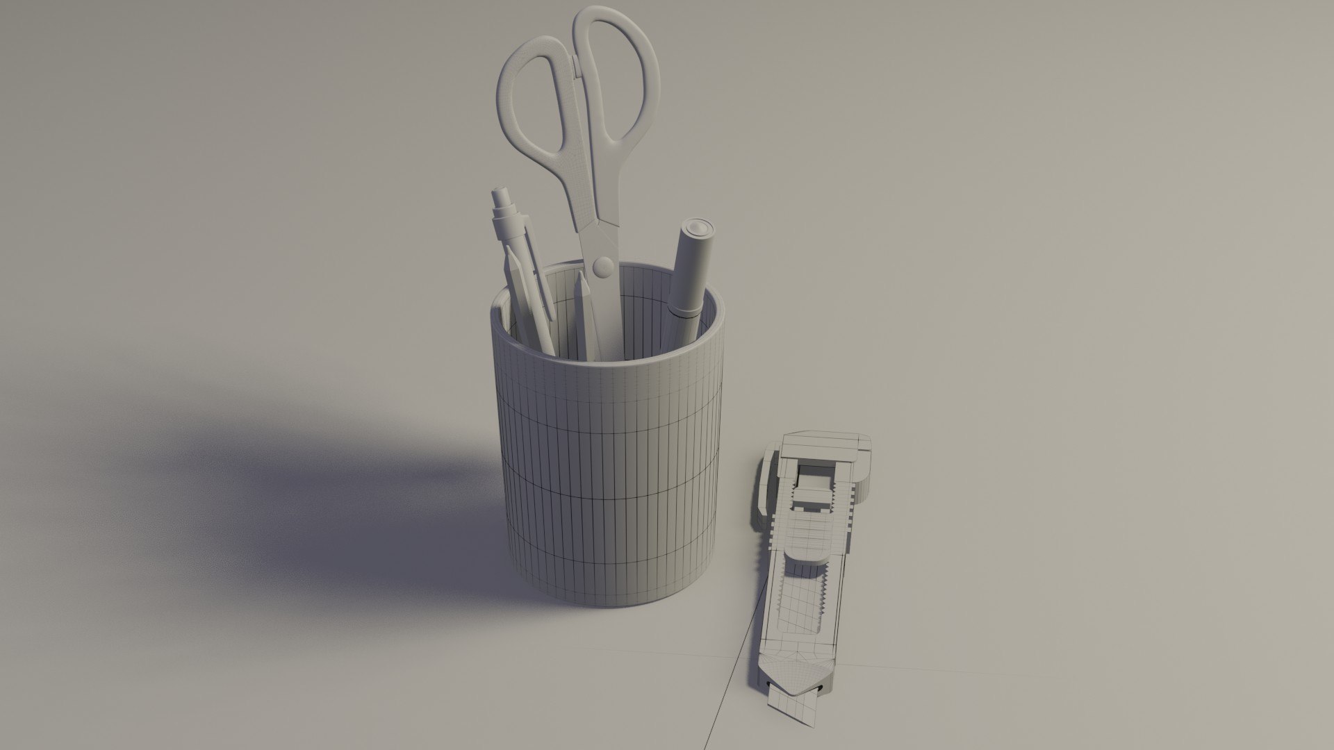 Stationery 3D Model - TurboSquid 1448163