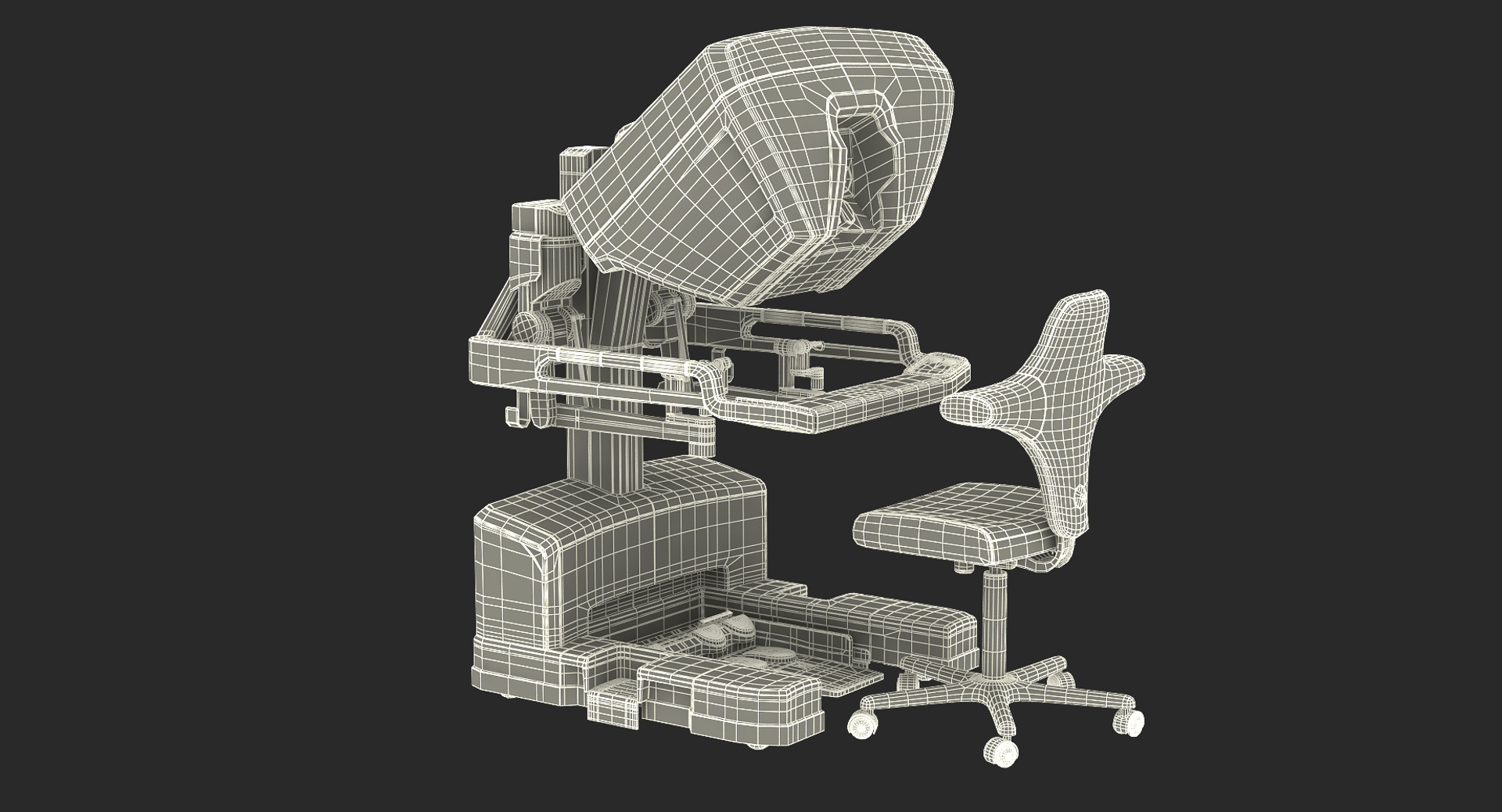 3D Surgeon Console Da Vinci Model - TurboSquid 1233854