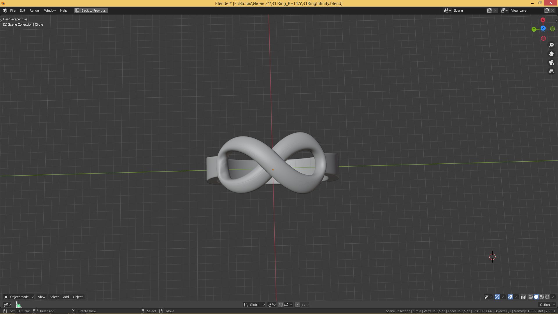 Infinity Model - TurboSquid 1773221