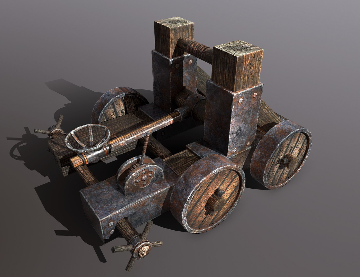 Catapult Vehicle Weapons 3D Model - TurboSquid 1346504