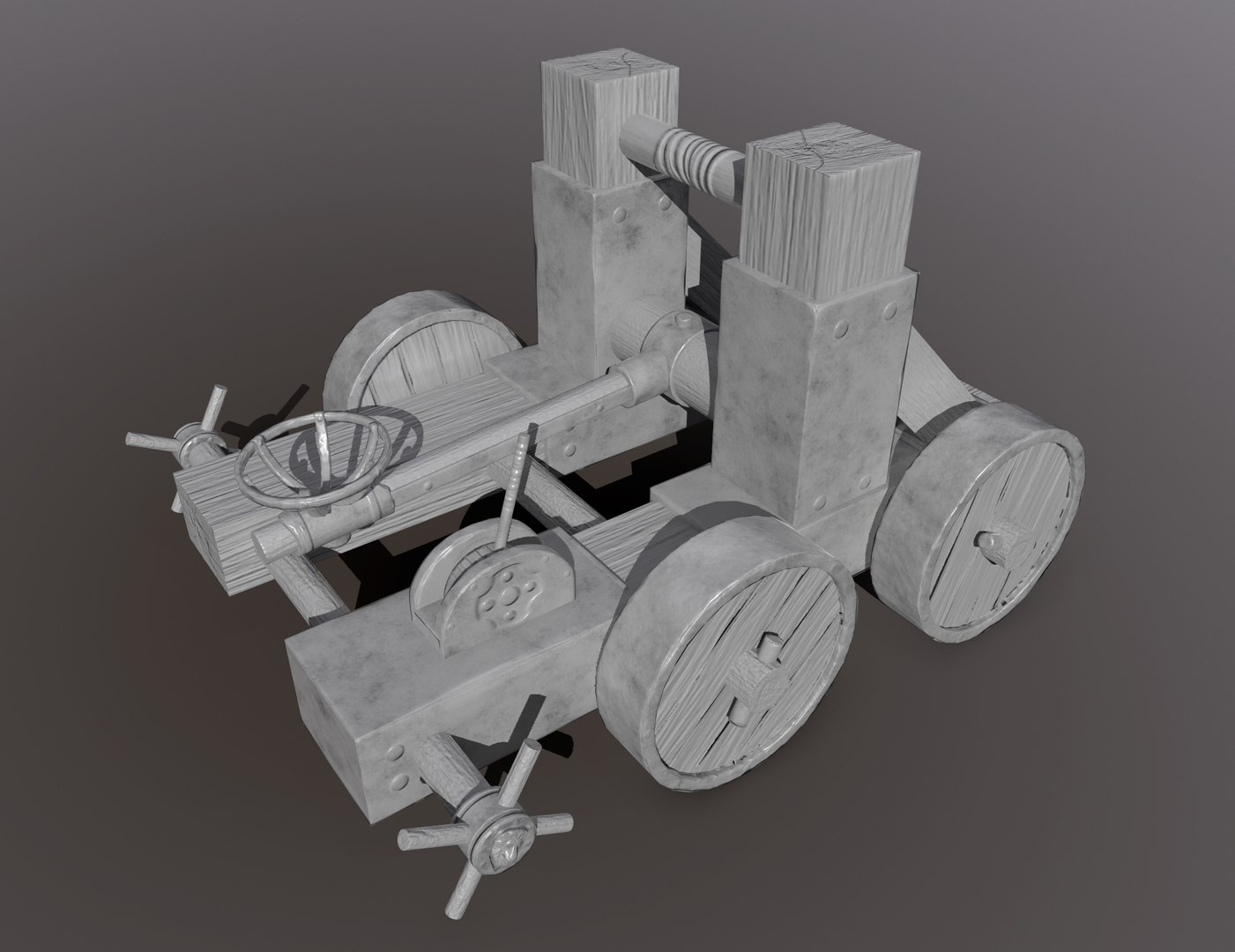 Catapult Vehicle Weapons 3D Model - TurboSquid 1346504