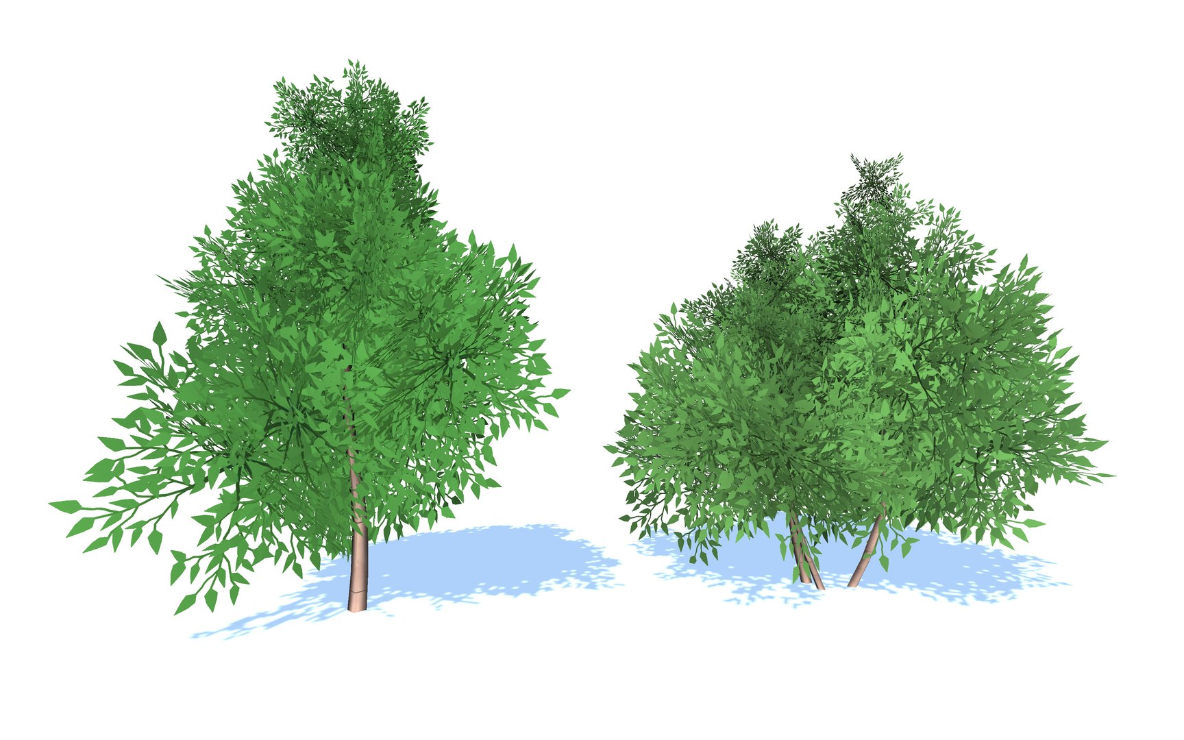 3D Model Stylized Trees - TurboSquid 1513601