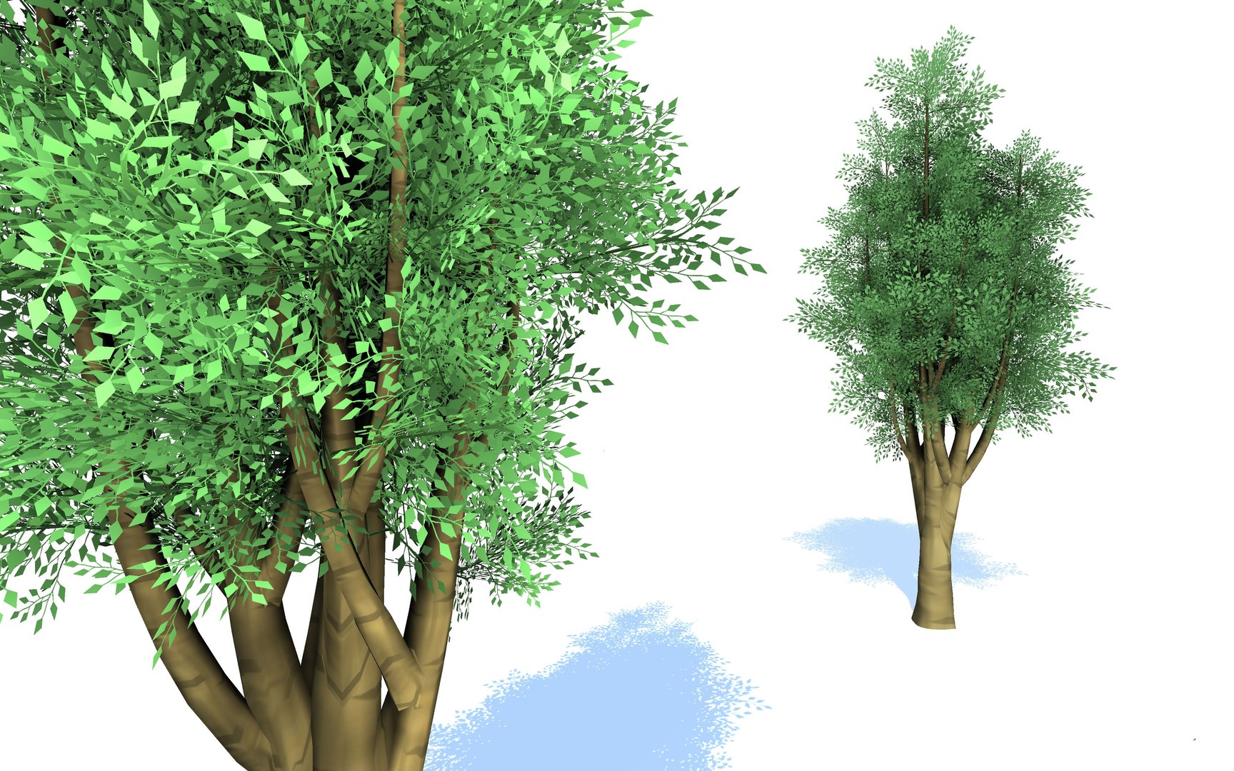 3D Model Stylized Trees - TurboSquid 1513601