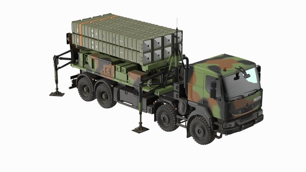 3D SAMP T Medium Range Air Defense Missile System - TurboSquid 1788036