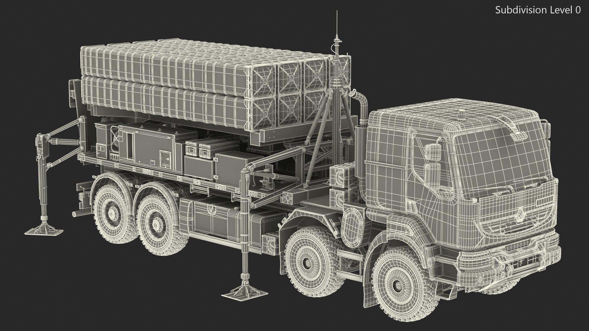 3D SAMP T Medium Range Air Defense Missile System - TurboSquid 1788036