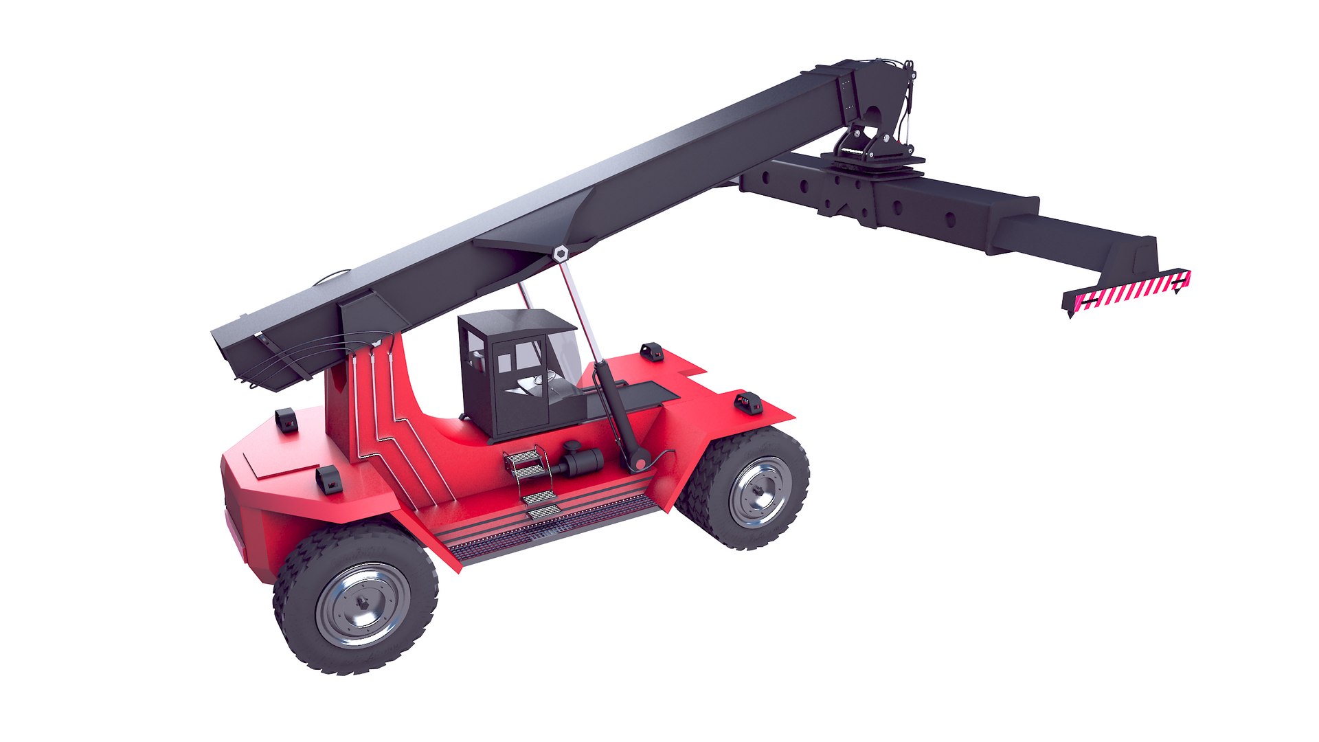 Reach Stacker Container Truck 3D Model - TurboSquid 1630641