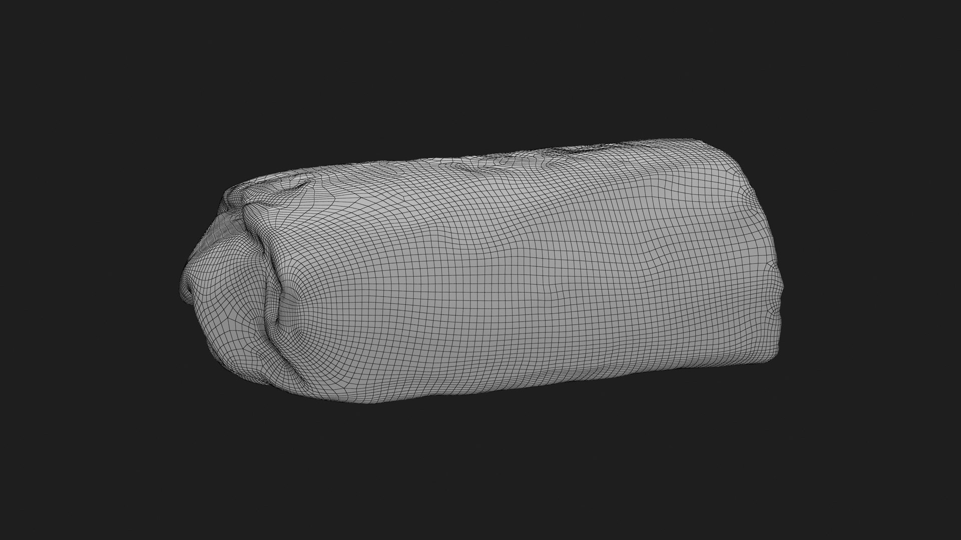 3D Model Burrito Half 02 - TurboSquid 2287400