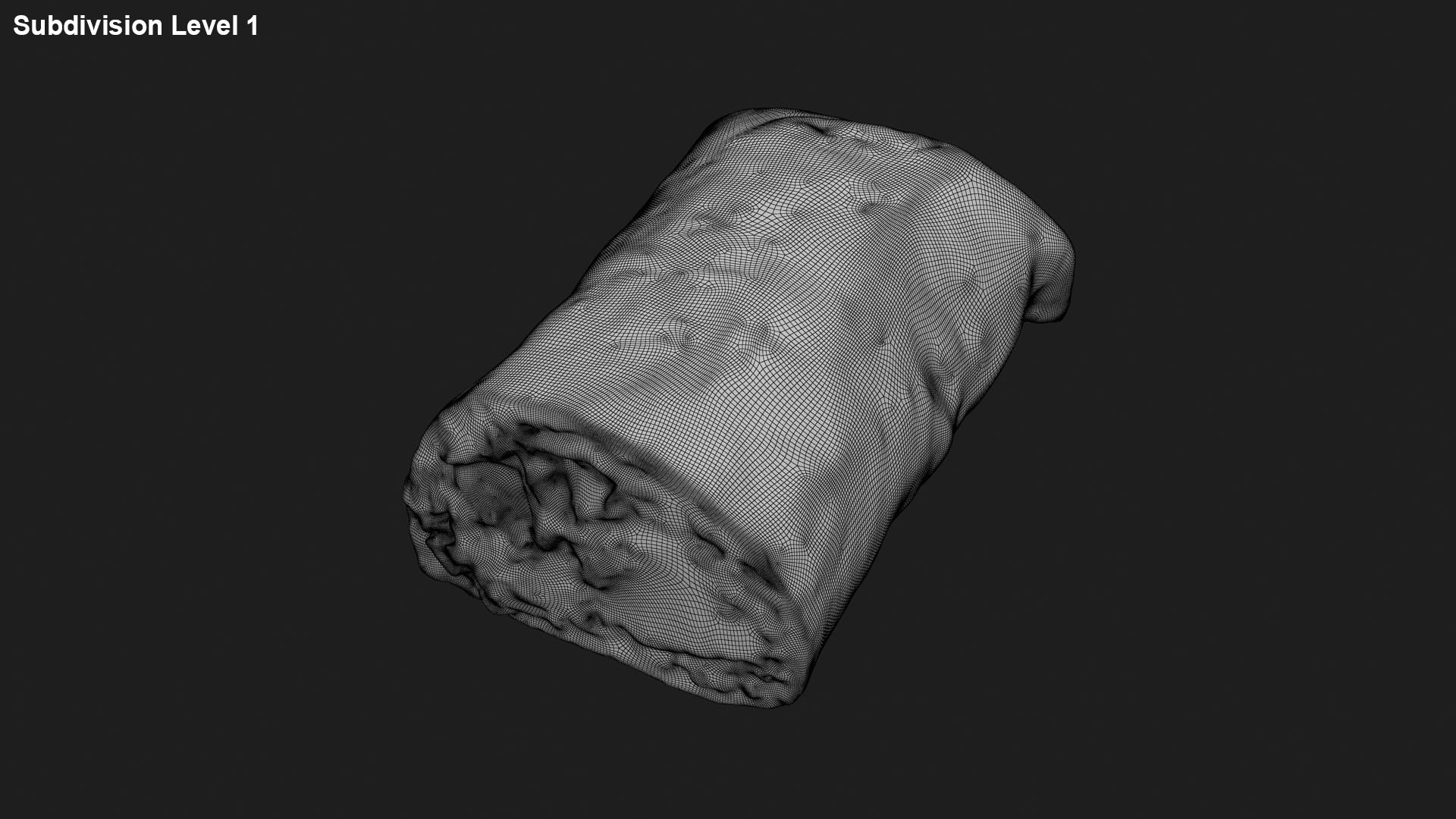 3D Model Burrito Half 02 - TurboSquid 2287400