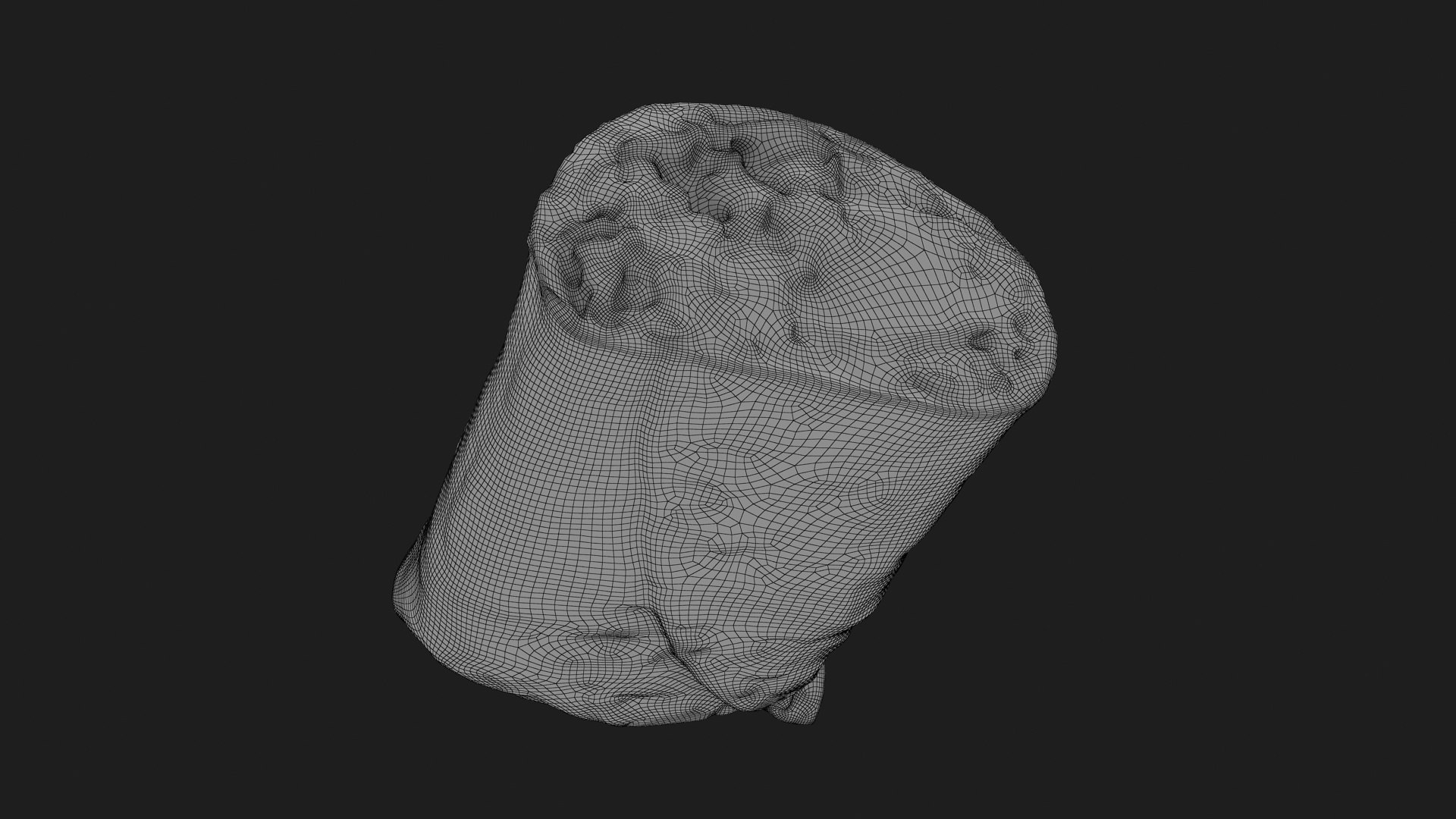 3D Model Burrito Half 02 - TurboSquid 2287400