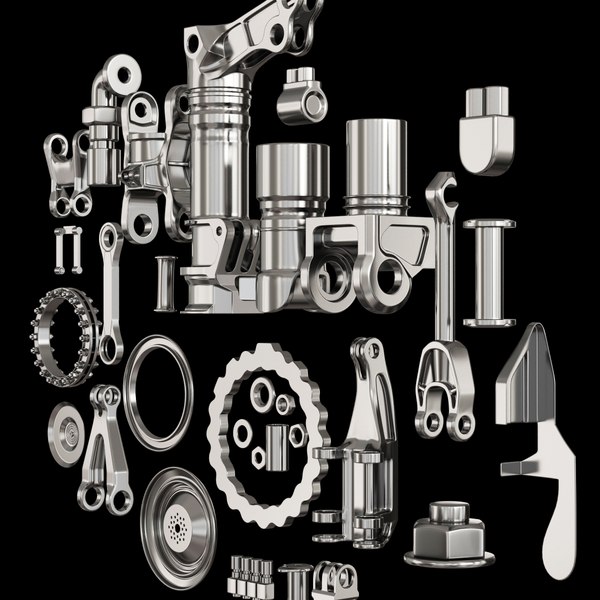 Machine Part 3D Models for Download | TurboSquid